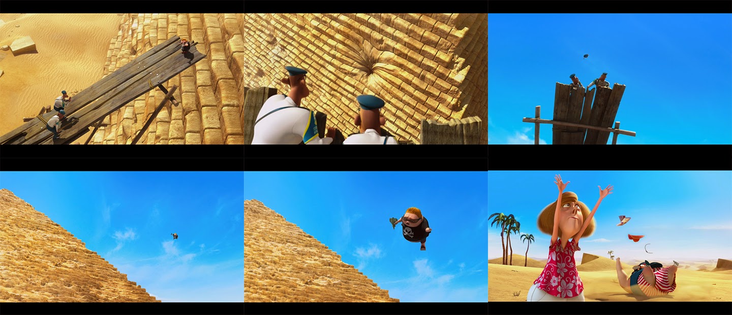 Despicable Me Pyramid Scene
