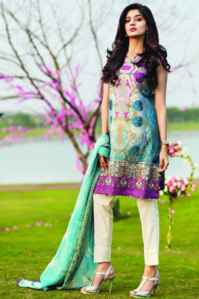Cross Stitch Spring Summer Lawn Collection 2015 - Pakistani fashion ...