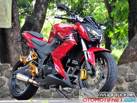 Foto Modifikasi Kawasaki Z250 Simpel Street Bike