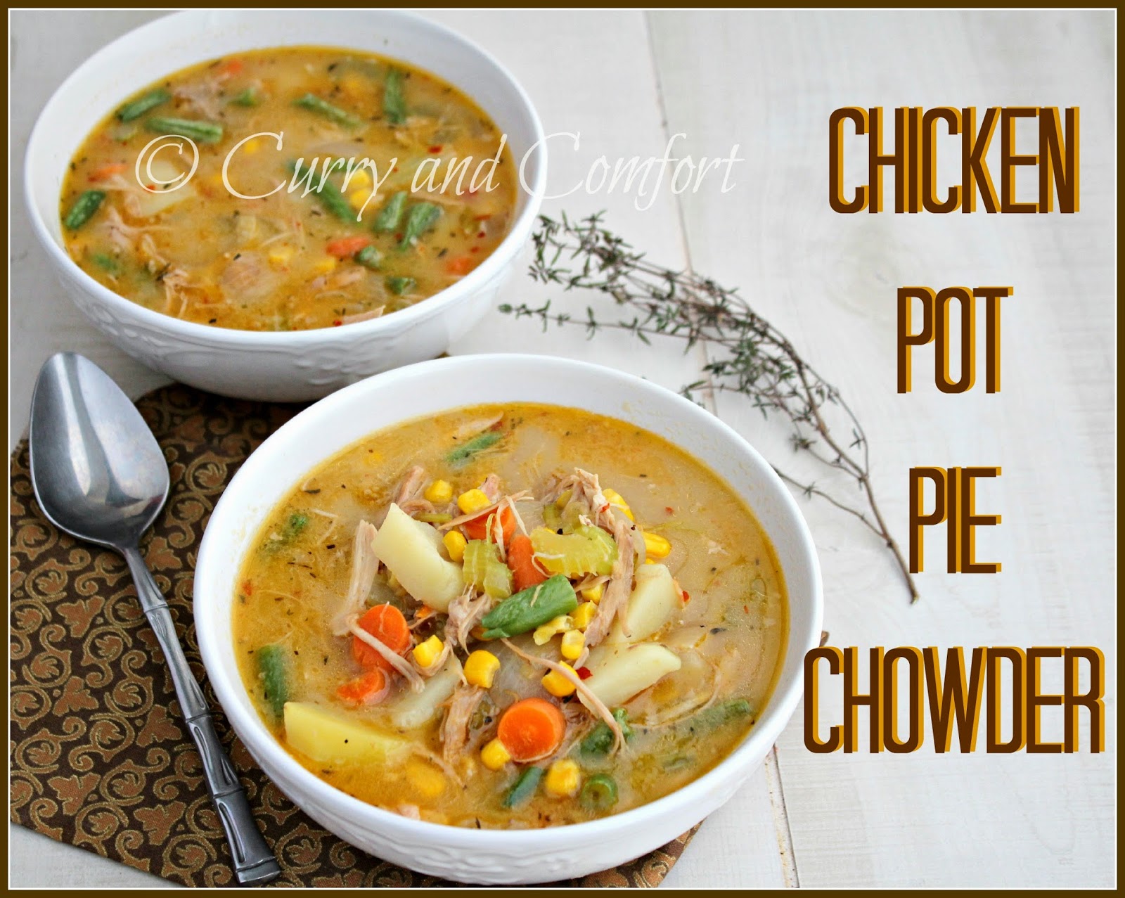 Kitchen Simmer: Chicken Pot Pie Chowder