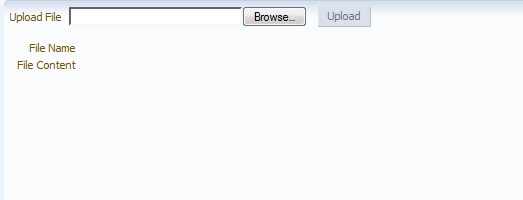 ADF Webcenter Blog: File Uploading in ADF
