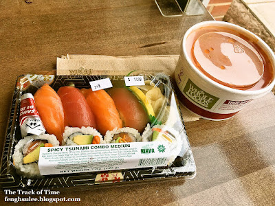 Kikka Sushi - Spicy Tsunami Combo Medium | The Track of Time