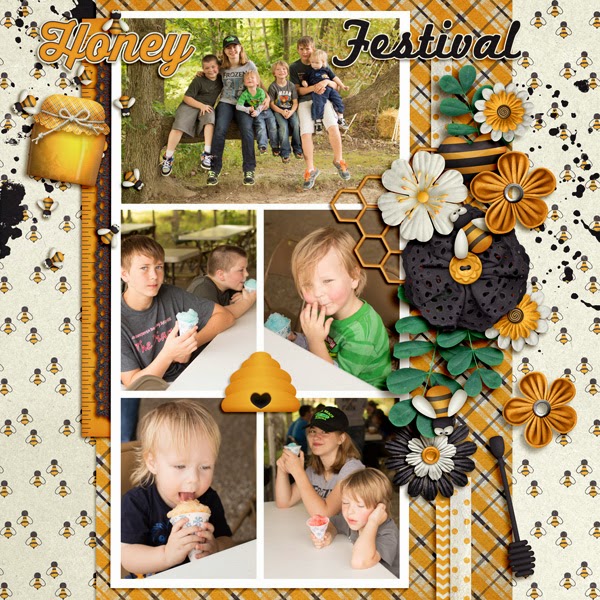 Fiddle-Dee-Dee Designs: Cozy Collages