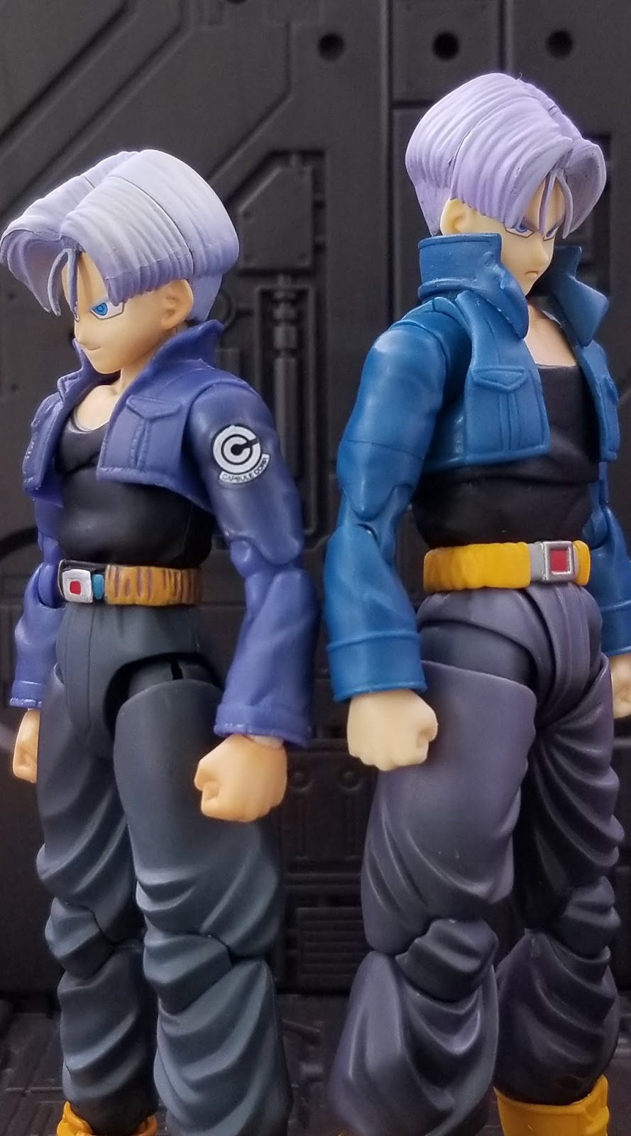 SHF Dragon Ball Future Trunks Comparison 龍珠 未來 杜拉格斯 比較 SHF Future Trunks