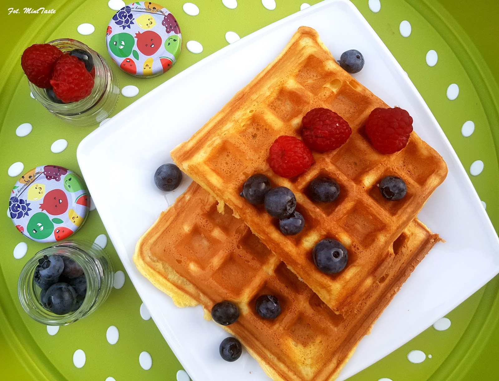 Domowe gofry przepis | Mint Taste&Home Lifestyle