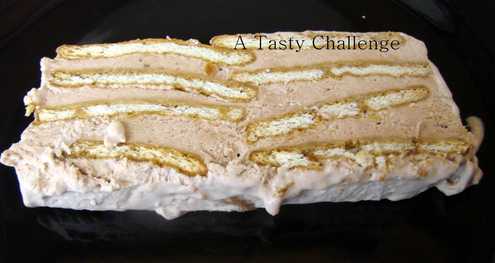 A Tasty Challenge.....: Biscuit Mocha Slice