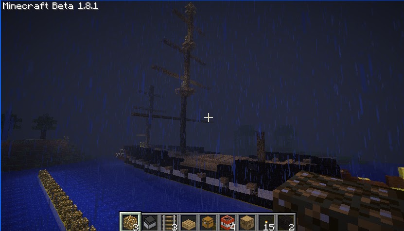Random&Creative: Minecraft frigate