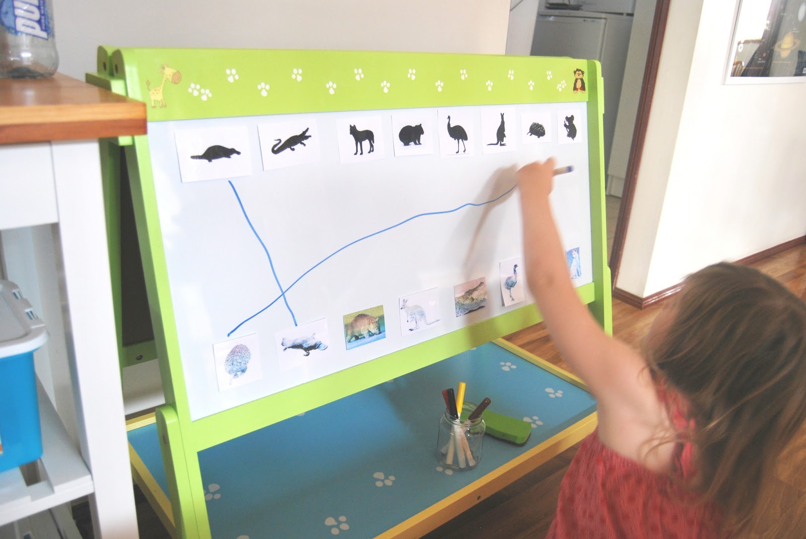 A Little Learning For Two: Australian Animals - Whiteboard Silhouette ...