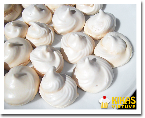 Kikas virtuve: Bezē cepumi