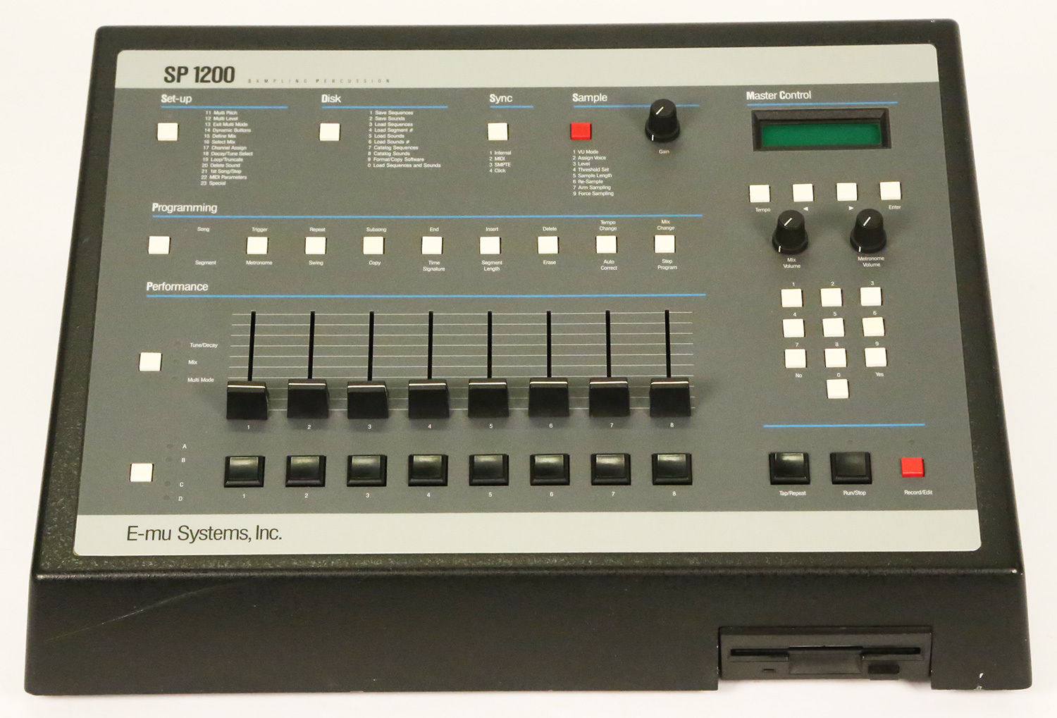 MATRIXSYNTH: E-MU SP1200 VINTAGE SEQUENCER SAMPLER DRUM MACHINE SN ...