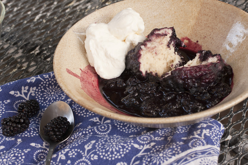 in the Hopeful Kitchen: Blackberry Slump