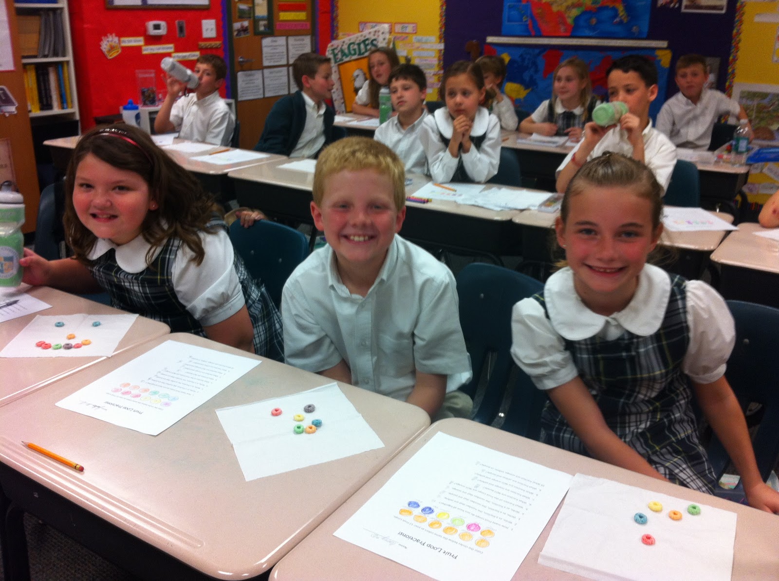 Welcome to the Castle: Fruit Loop Fractions!