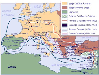 História Geral: As Cruzadas. A Expansão Cristã e o reestabelecimento ...