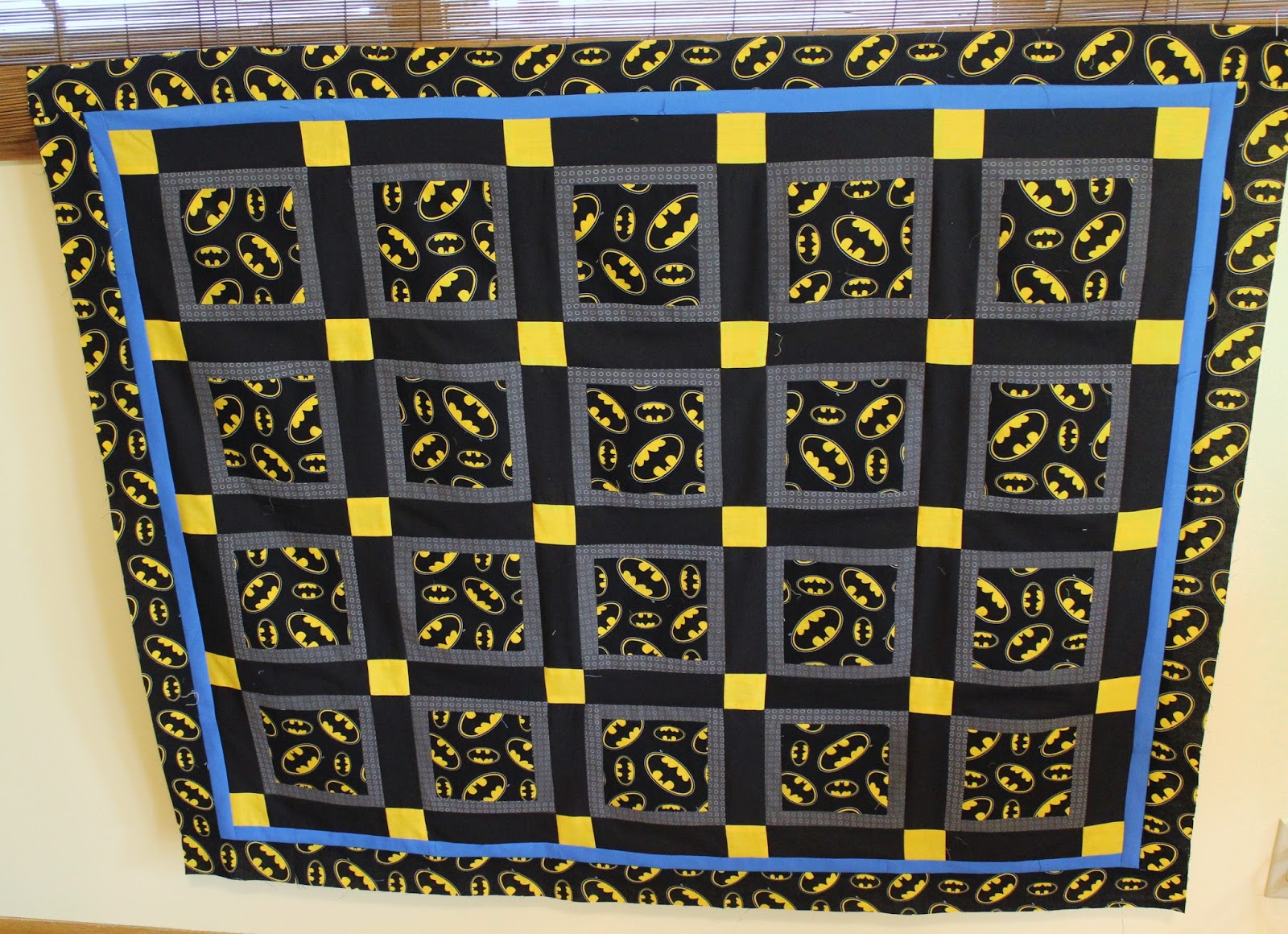 Ohio Thoughts: Child's Batman Quilt