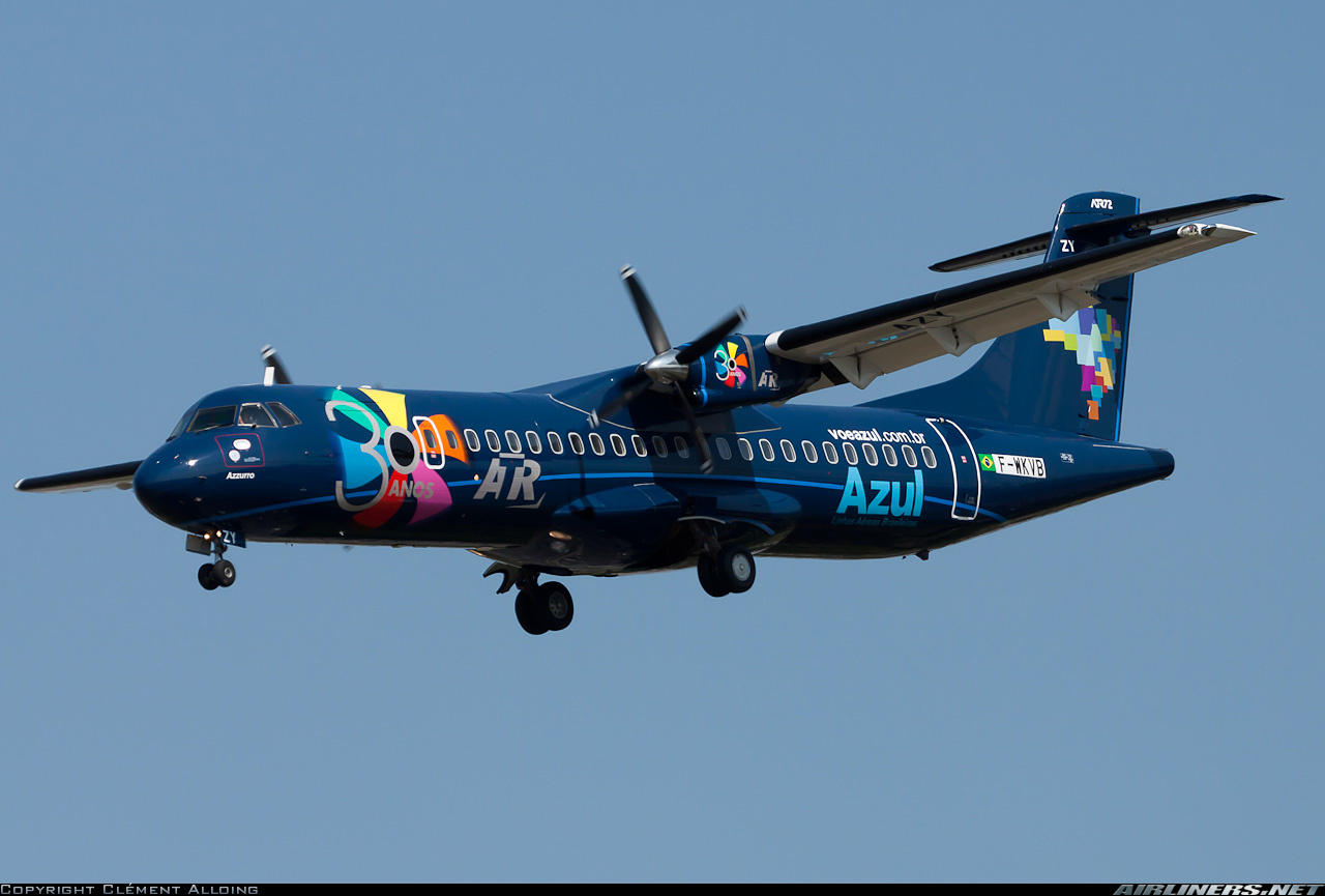 .: Mais fotos do novo ATR da Azul