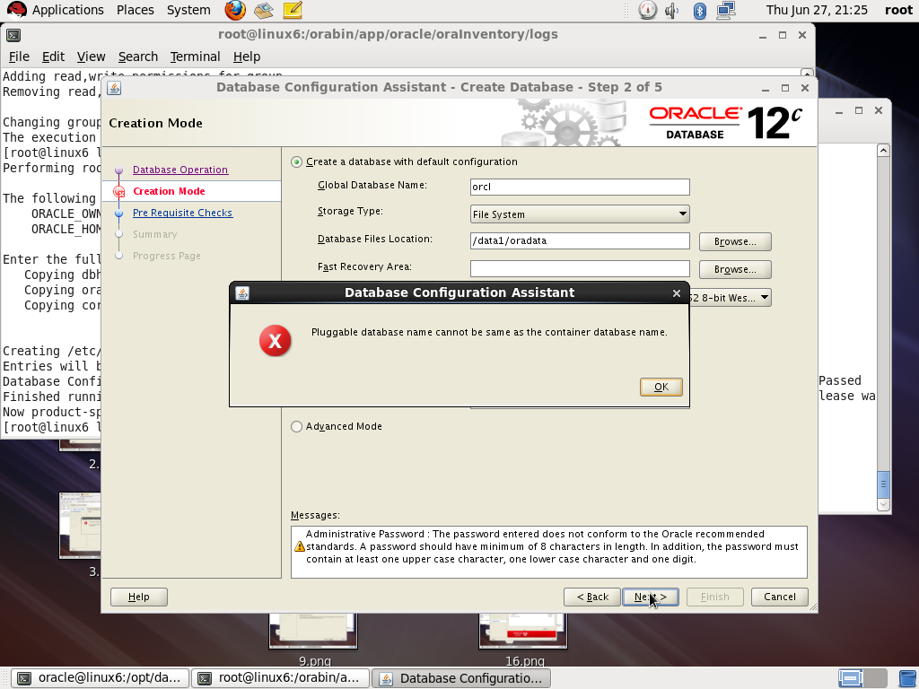 DHARAMDBA: Database Creation using DBCA in 12 c
