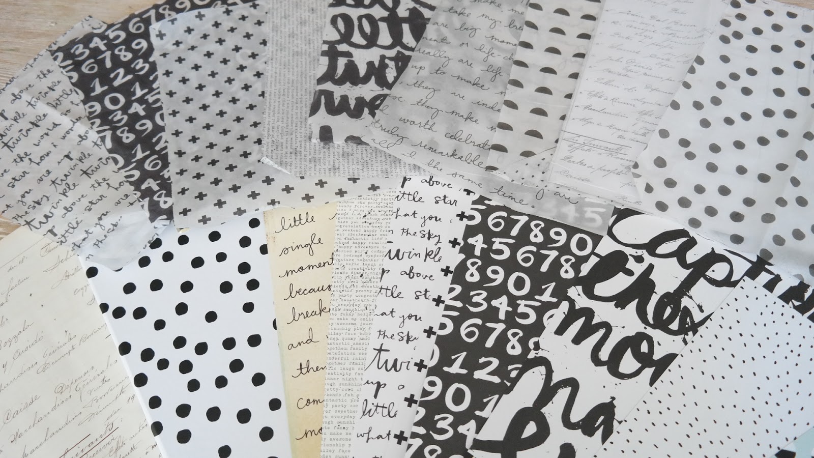 Artful Play: Printing On Tissue Paper