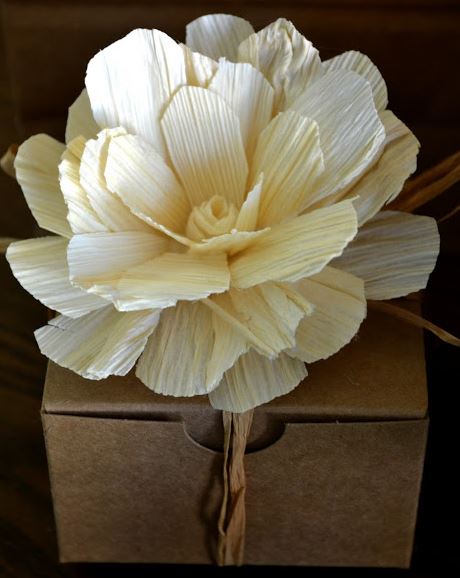 Aprende cómo hacer flores con hojas de elote o choclo ~ lodijoella