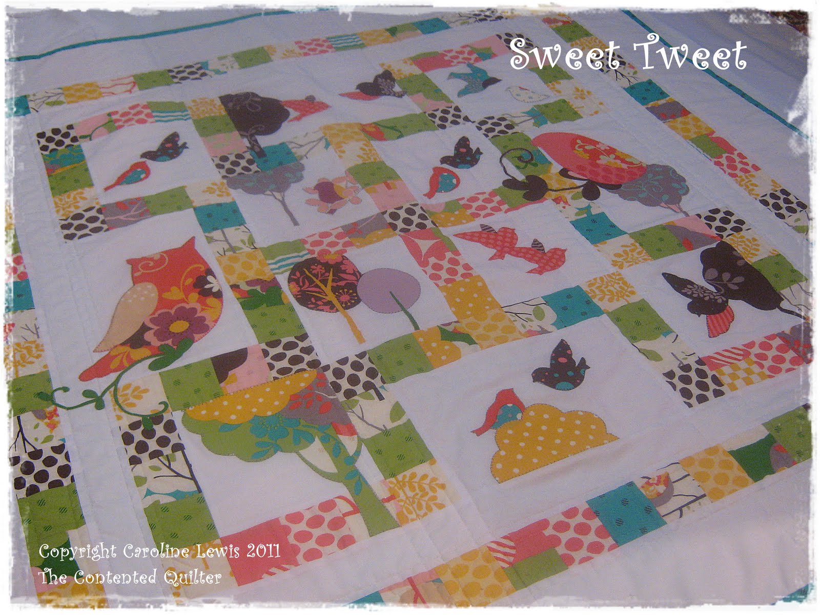 Serenity Quilts: SWEET TWEET