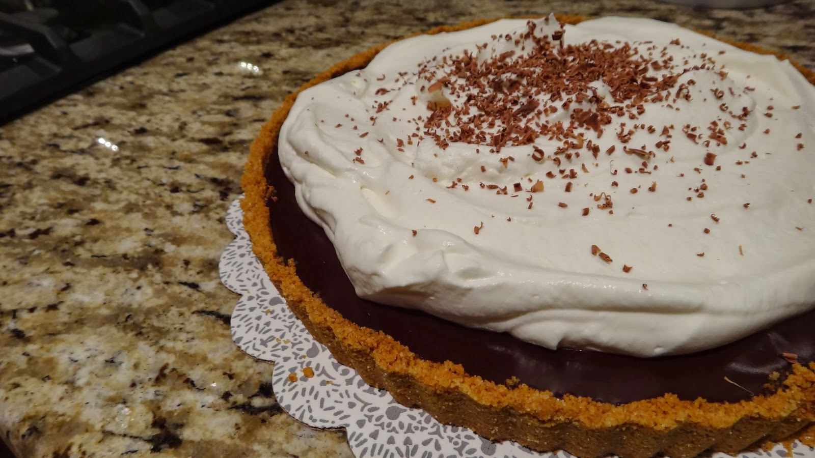 Chocolate Ferrero Rocher Cream Tart « I WANT TO COOK THAT