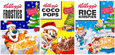Great British Diet: CHRISTMAS PACKAGING: Kellogg's Corn Flakes