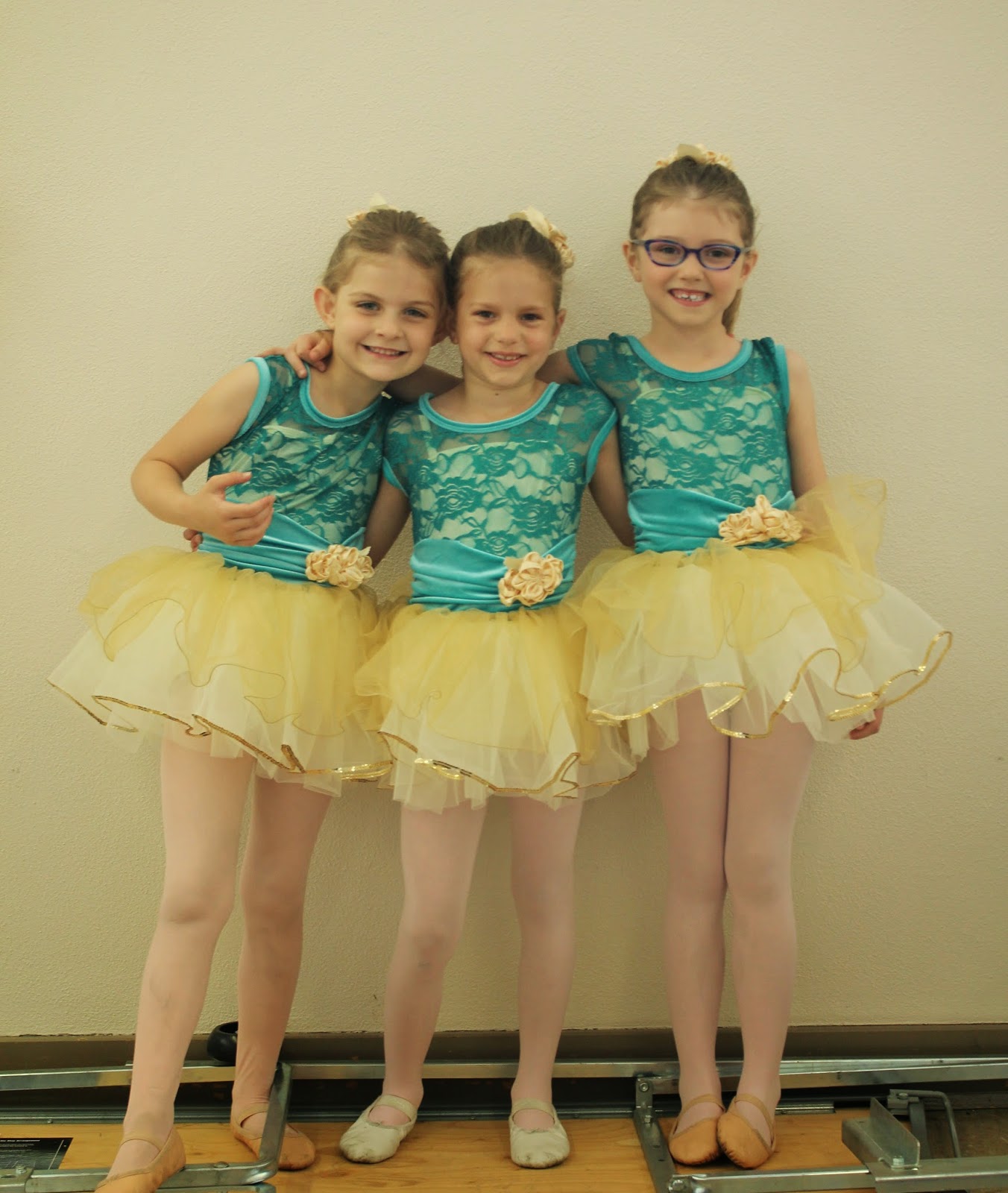 two daughters, one son: Dance recital 2015