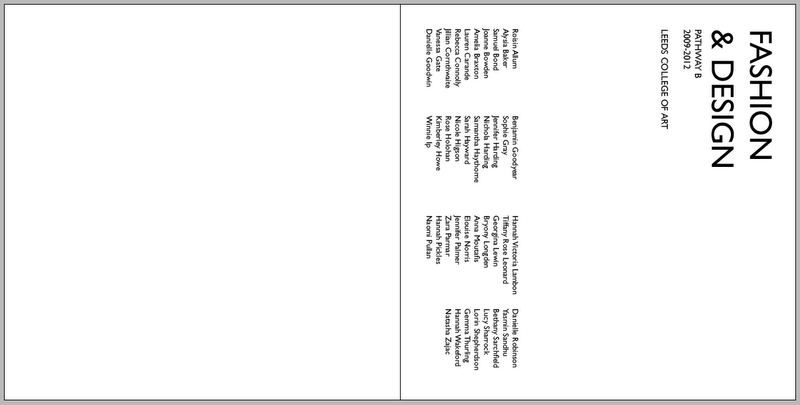 Final Major Project: Cover Layout Ideas