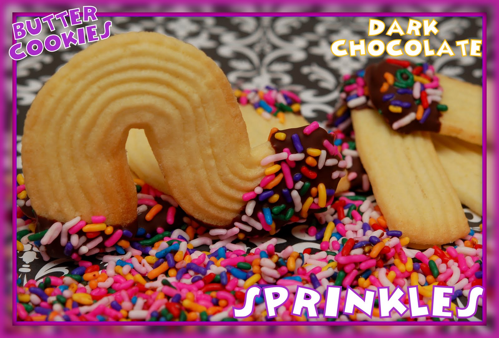 HAND PIPED COOKIES - Hugs and Cookies XOXO