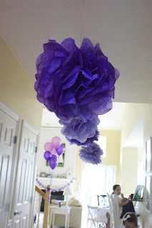 Raising Sweet Souls....: Purplicious, Purpletastic Party!