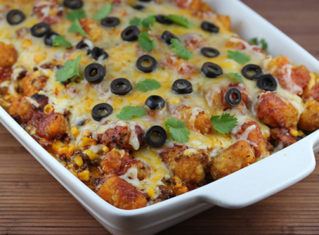 Mexi Tater Tot Bake Recipe - Yummi Recipes