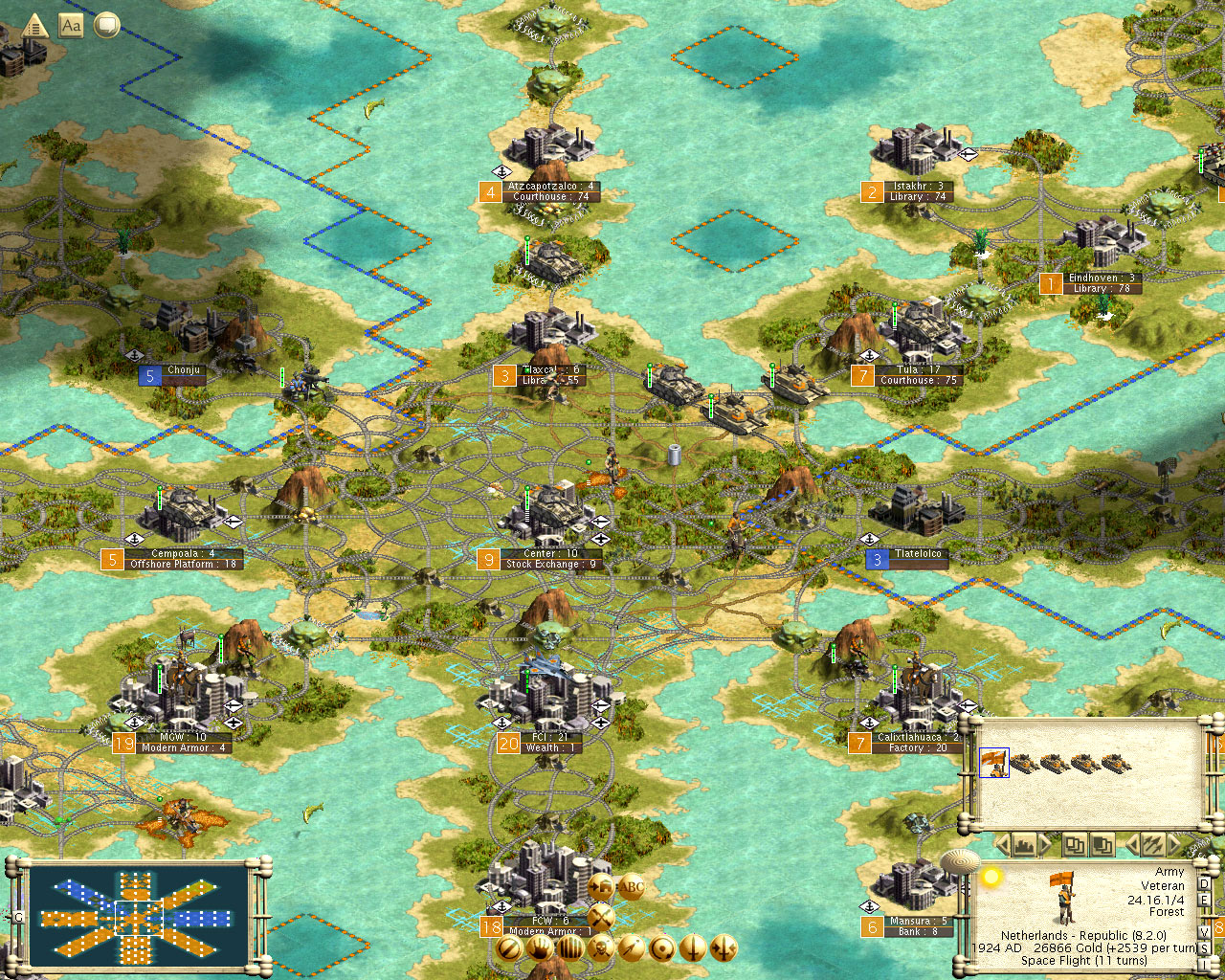 The Best Games Ever: Civilization 3 | Modern Armor Army