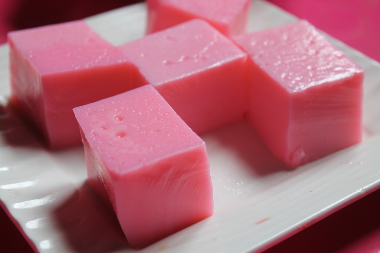 Rose Pudding Recipe | Rose Agar Agar Pudding Recipe