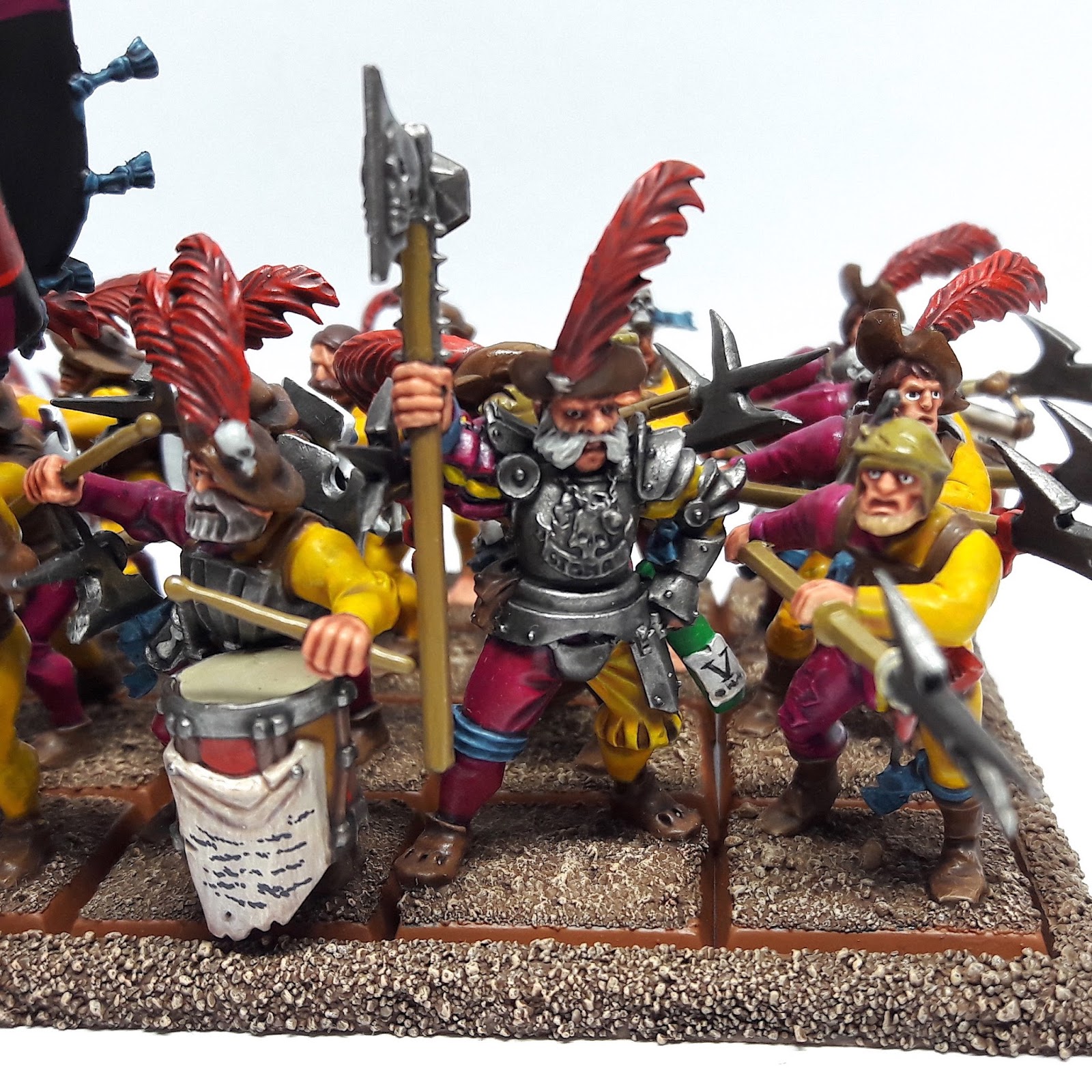 WrocWar: Warhammer Fantasy Battle: Ostermark Halberdiers