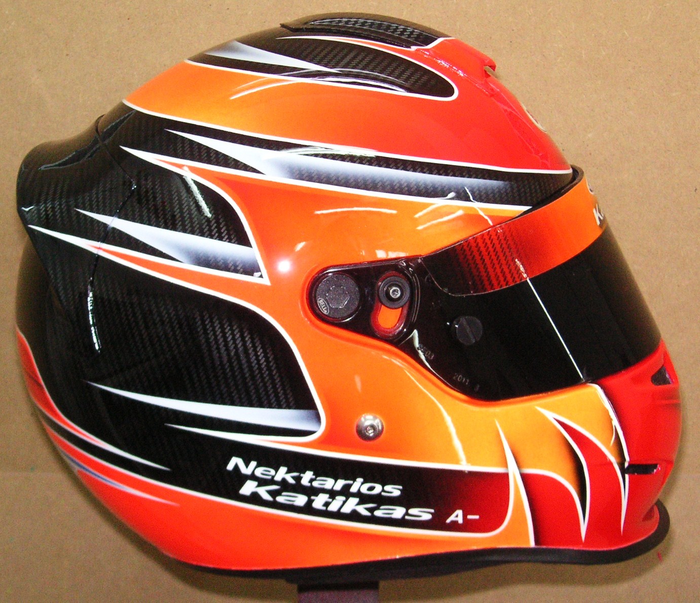 Hand Painted Helmets - Design your helmet today..!!: Airbrushed Bell ...