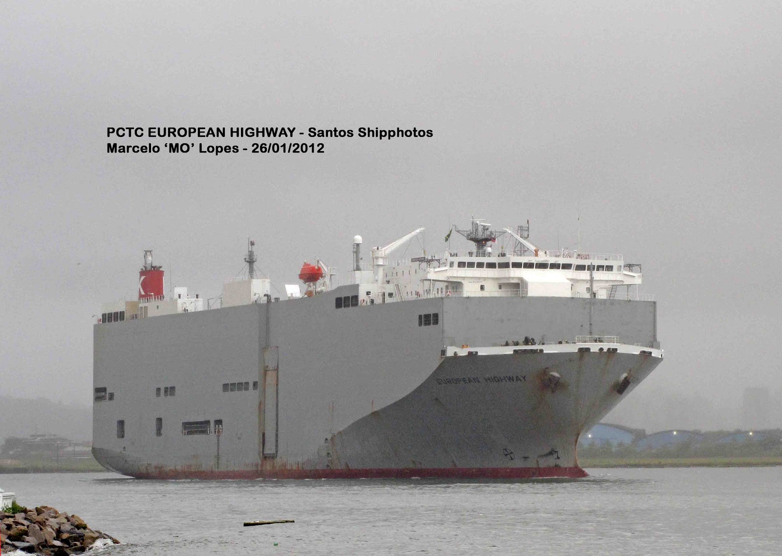 Santos Shiplovers: PCTC European Highway / 3FWB9