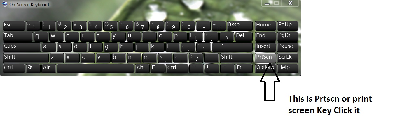 How To Snap your Own Desktop Picture With Simple Click | Windows 7 ...