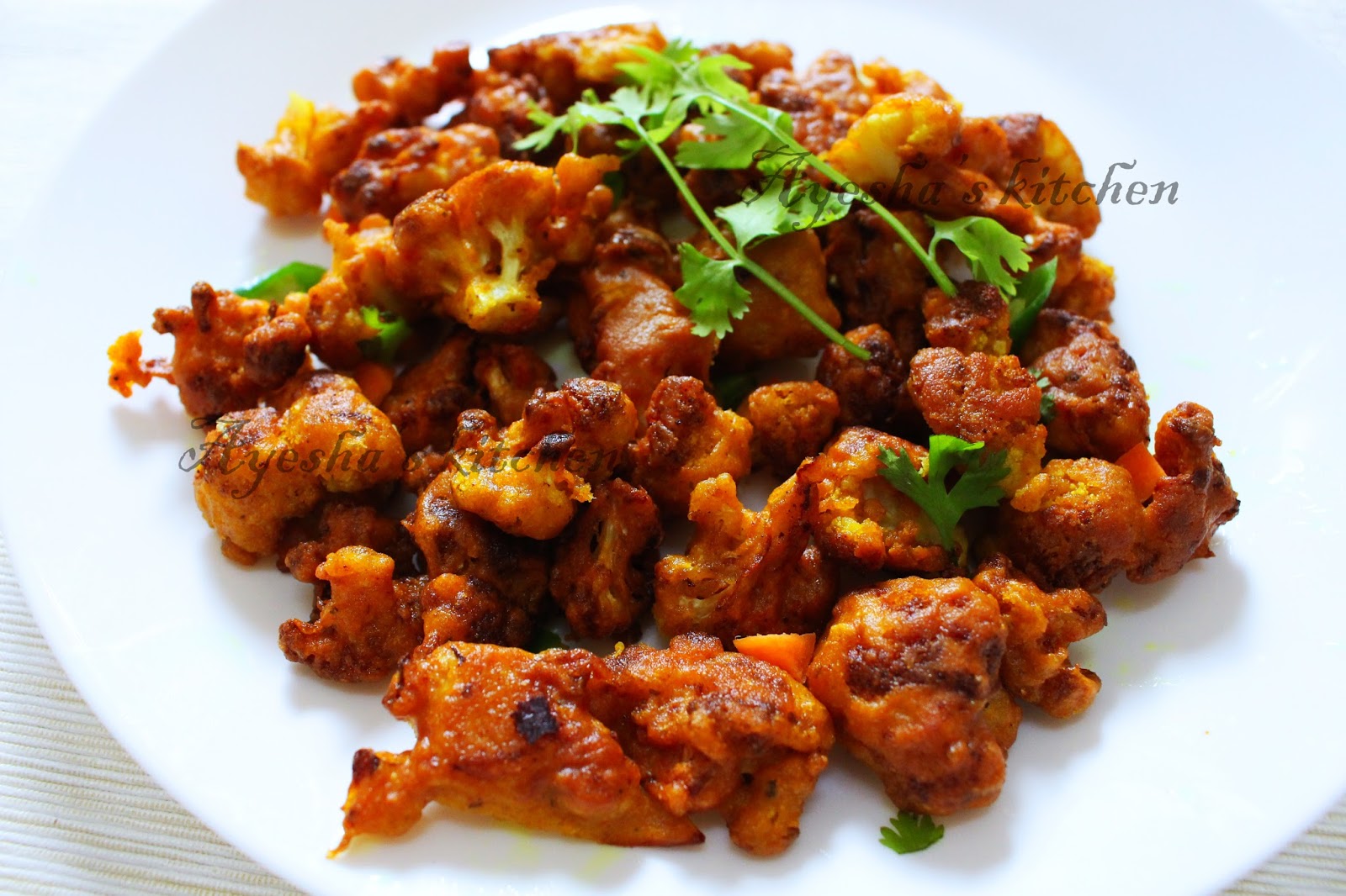 CAULIFLOWER RECIPES - GOBI 65