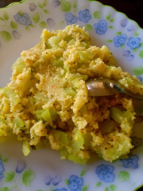 Seemebadnekai Upit / Chow Chow Upma | Smitha Shrisha's Carpe Diem Spicy ...