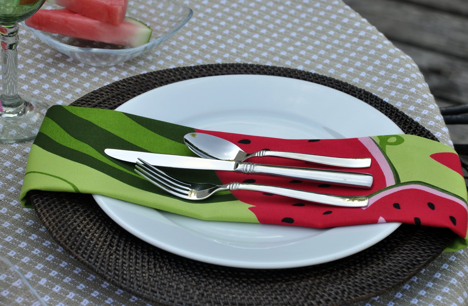Dreams and Epiphanies: Watermelon Tablescape