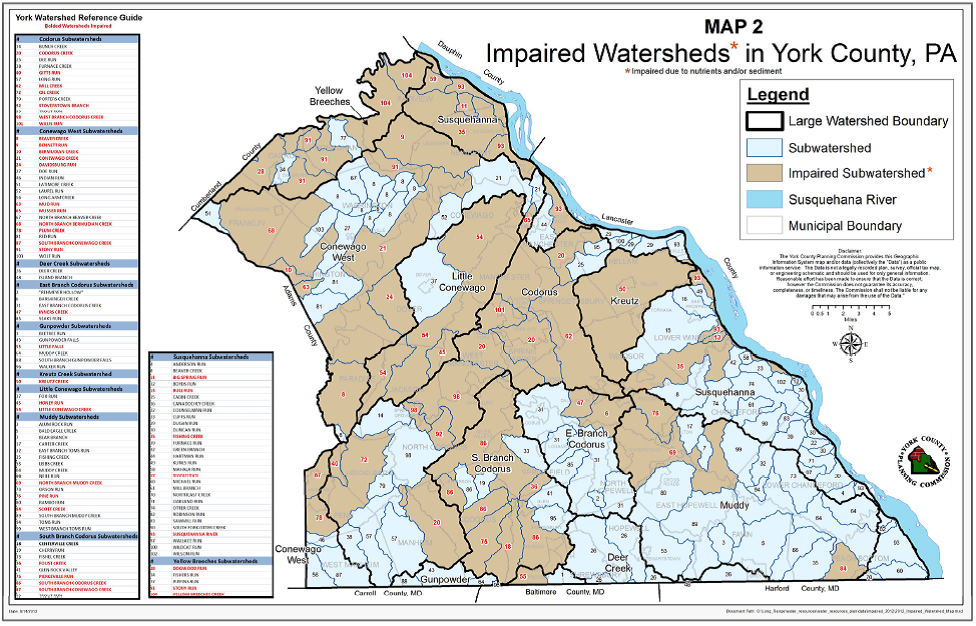 Watershed Alliance of York: Where Does York County Need to Reduce ...