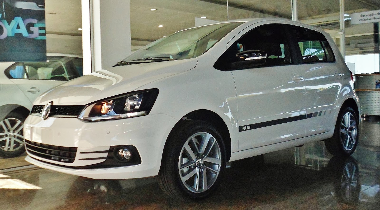 Os detalhes do Volkswagen Fox Run 1.6