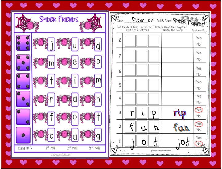 Who's Who and Who's New: Learning with Literacy Center Games!