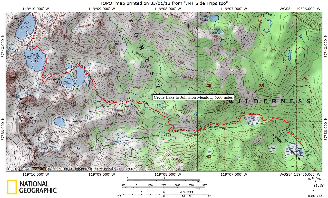 Sea to Summit Ultralight: JMT Side Trips in the Minarets Wilderness