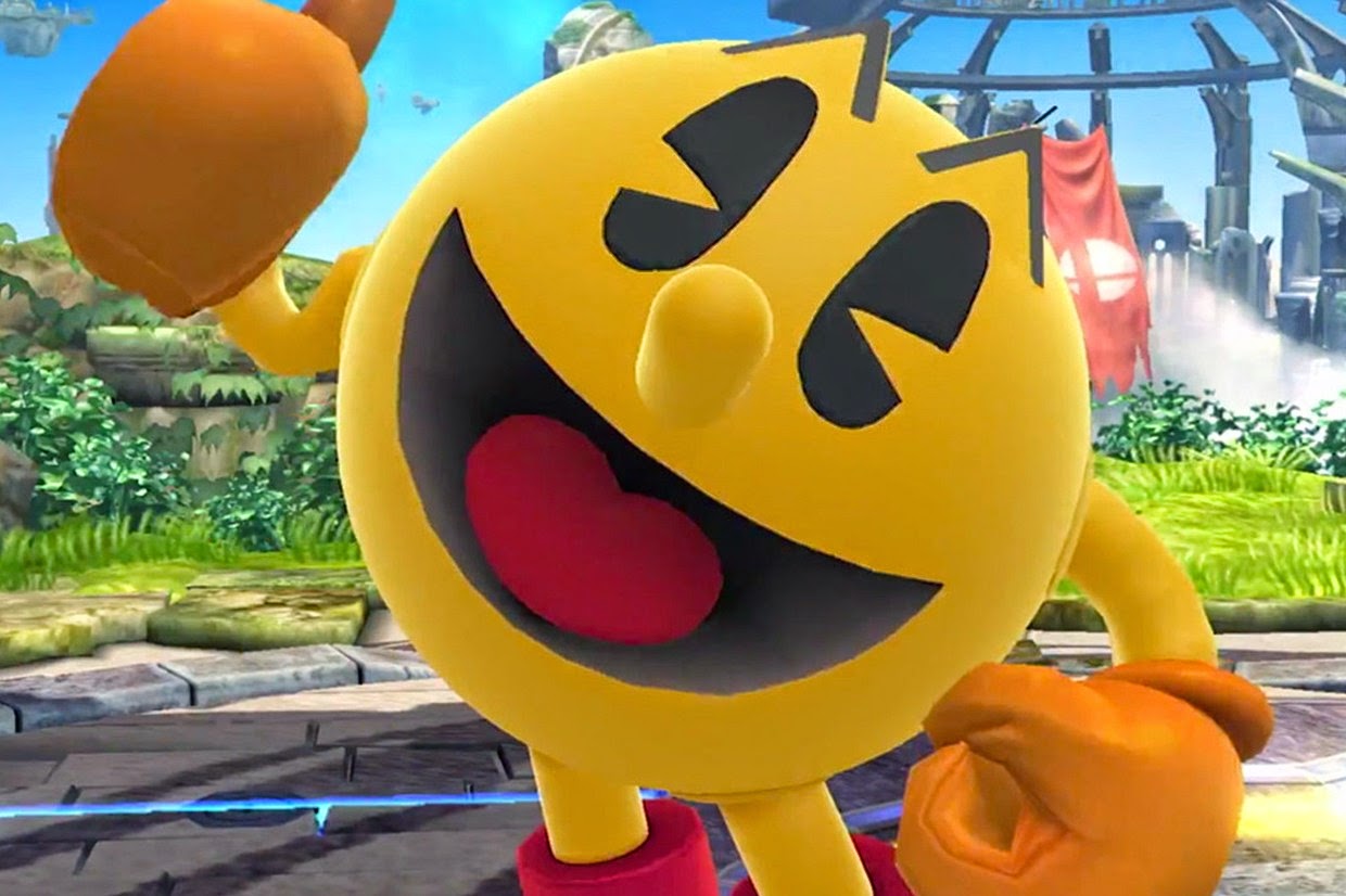 99 carregando: Pacman se juntará a Super Smash Bros para Wii U e 3DS