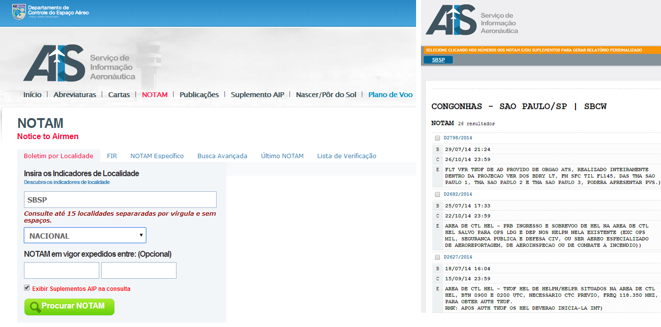 CMTE.RESENDE: O que é NOTAM?