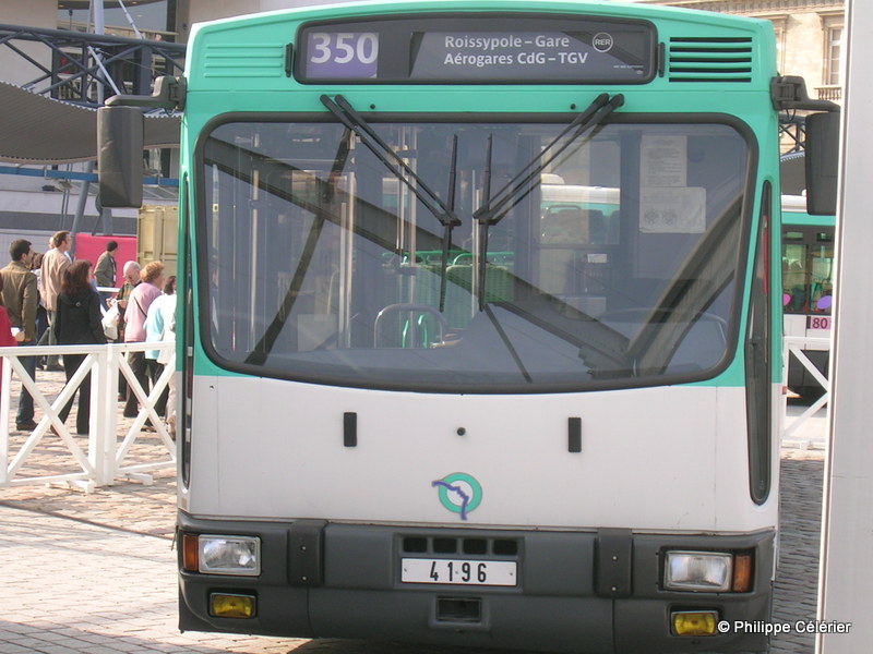 Les Tramways,Métro,RER,Bus de la RATP: Bus 350