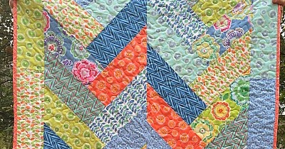 My Quilt Infatuation: Bold Braid Quilt