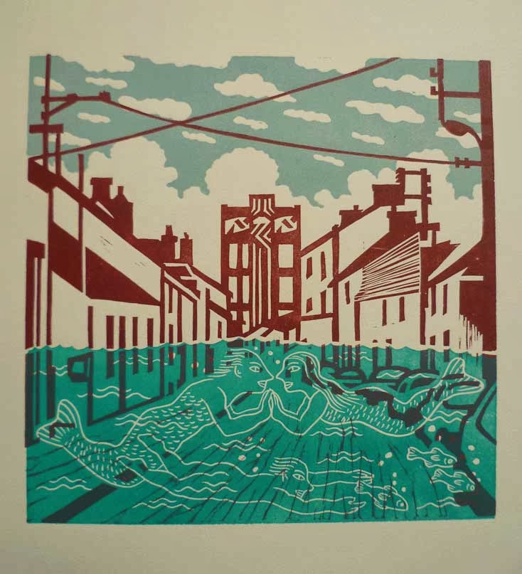 le bois gravé: exposition de gravures de Juliette Planque