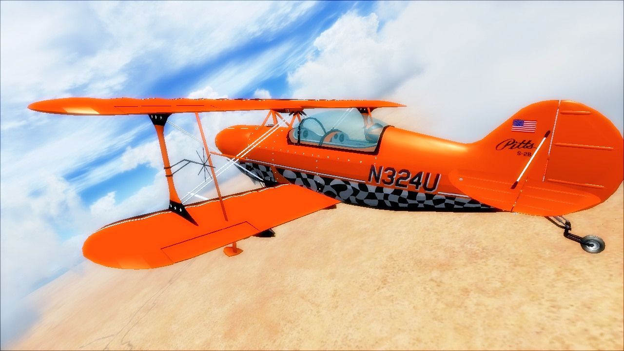 Aéro Virtual FSX: Pitts S2B N324U FSX/FS2004