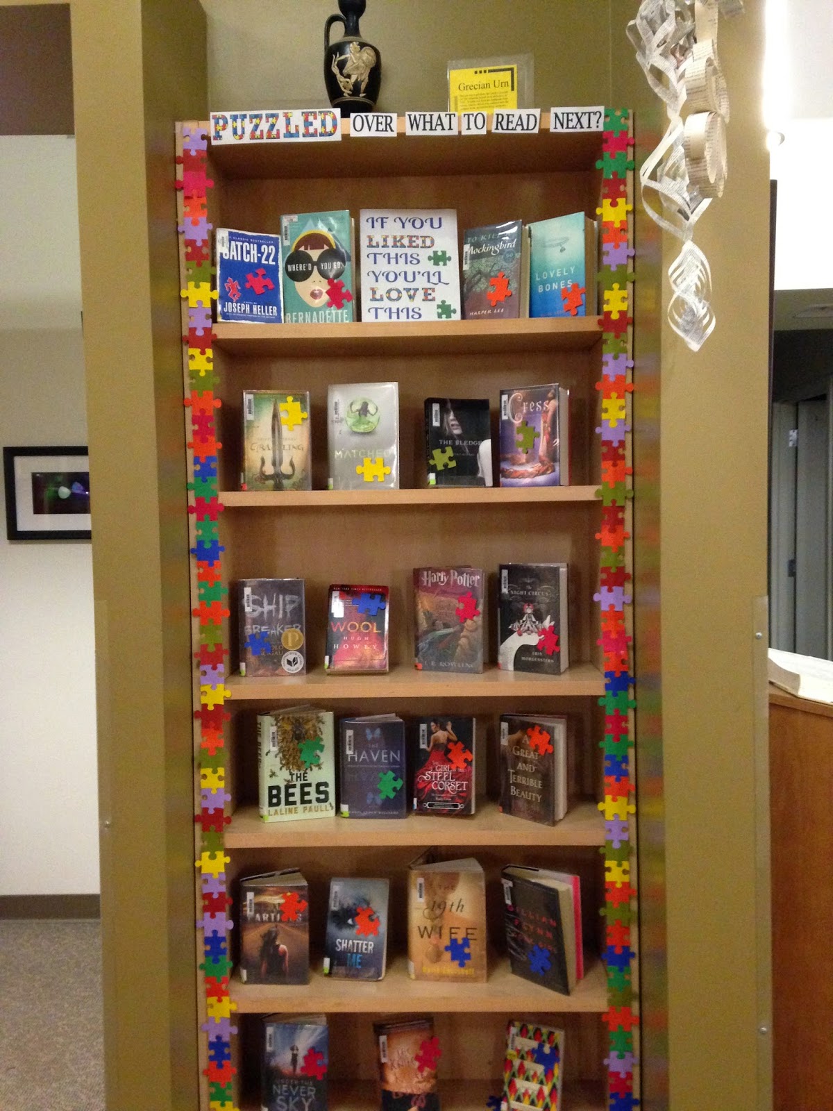 Librarian on Display: A Year Of Library Displays!